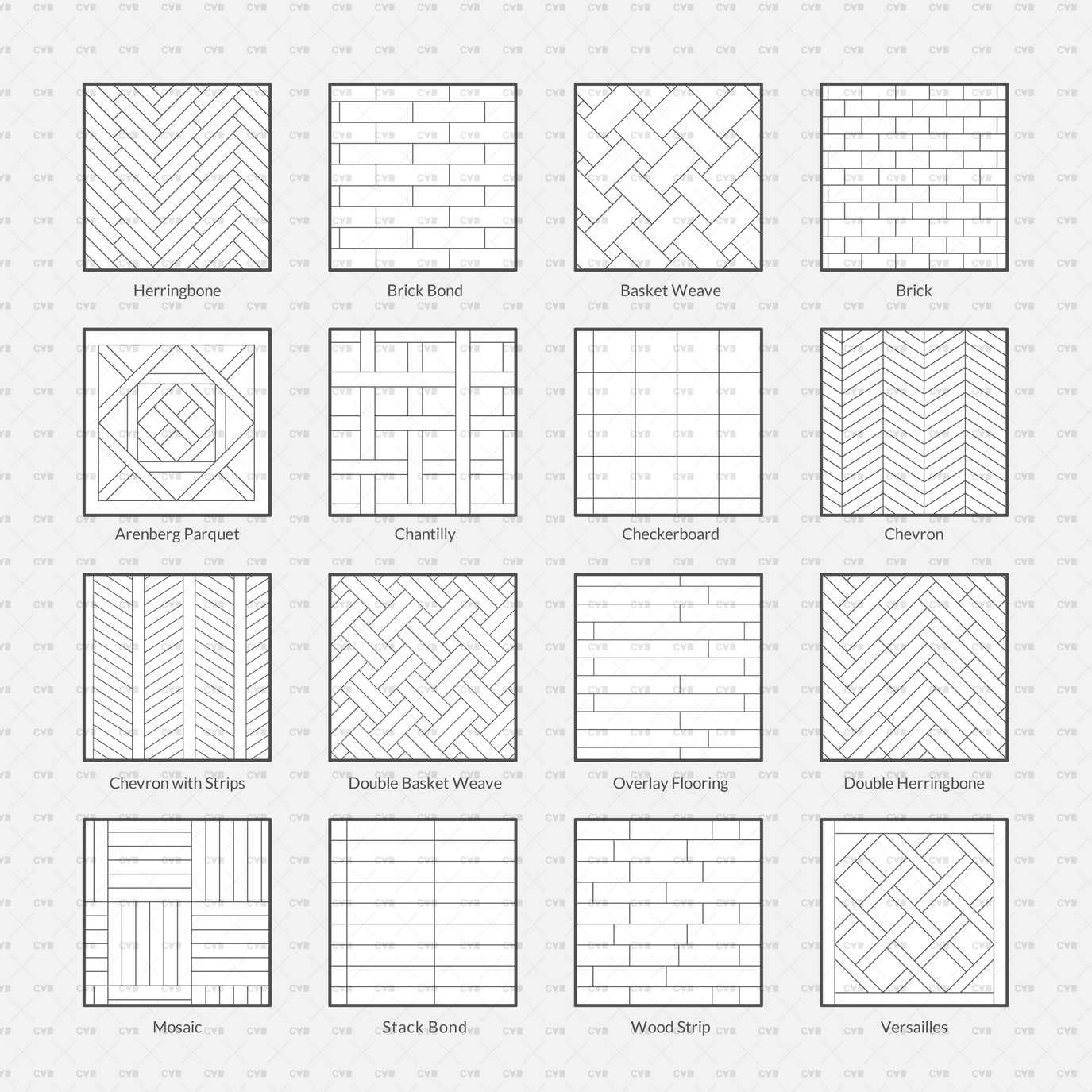 Download Vector Illustrator Pattern Library - Wood Flooring ...