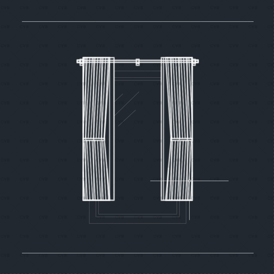 Download Blinds and Curtains | DYNAMIC CAD BLOCKS | CADasBuilt – cadasbuilt