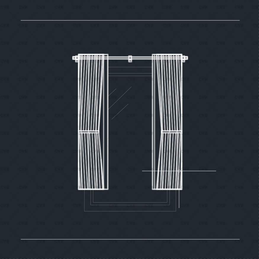 Download Blinds and Curtains | DYNAMIC CAD BLOCKS | CADasBuilt – cadasbuilt