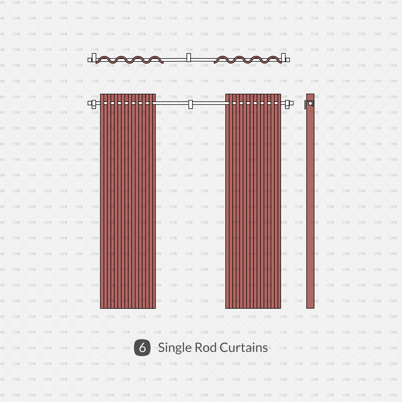 Download Blinds and Curtains | DYNAMIC CAD BLOCKS | CADasBuilt – cadasbuilt