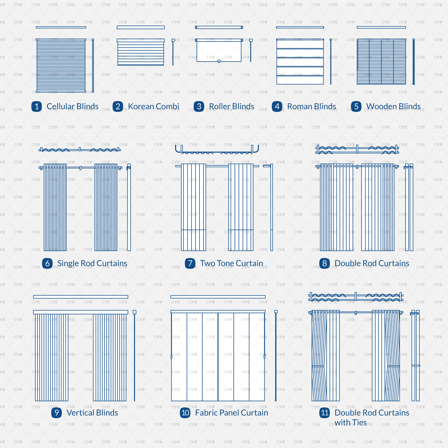Download Architectural Decor CAD Blocks - CADasBuilt – cadasbuilt