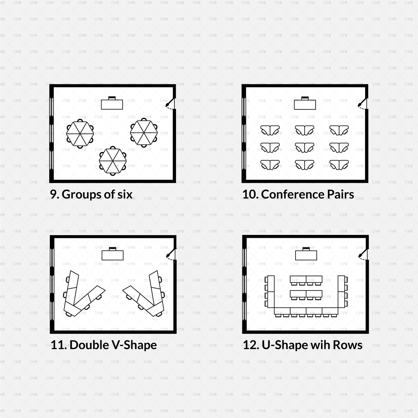 Download CAD Blocks and Vector Classroom Layouts | CADasBuilt – cadasbuilt