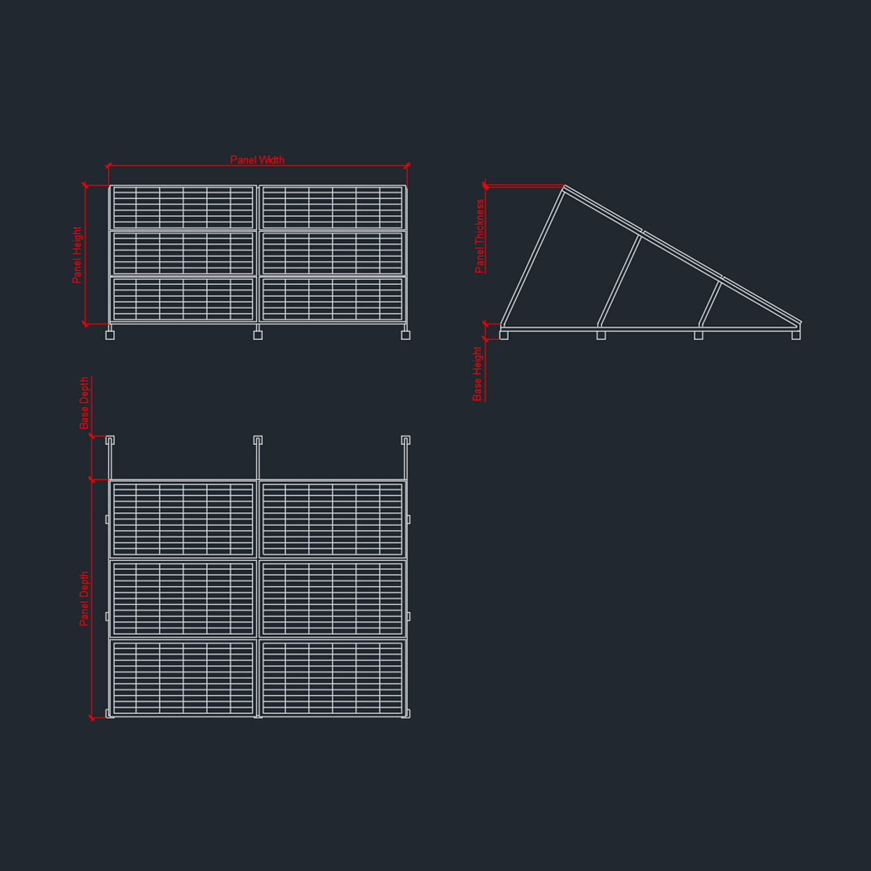 Download CAD Dynamic Blocks Solar Panel and Water Heaters | CADasBuilt ...