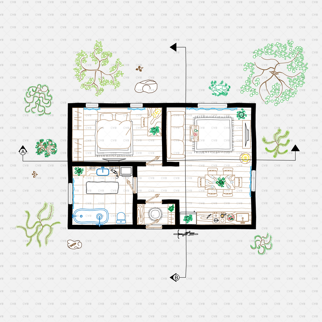 CAD and Vector Junya Ishigami Drawings Template (250 Blocks) – cadasbuilt