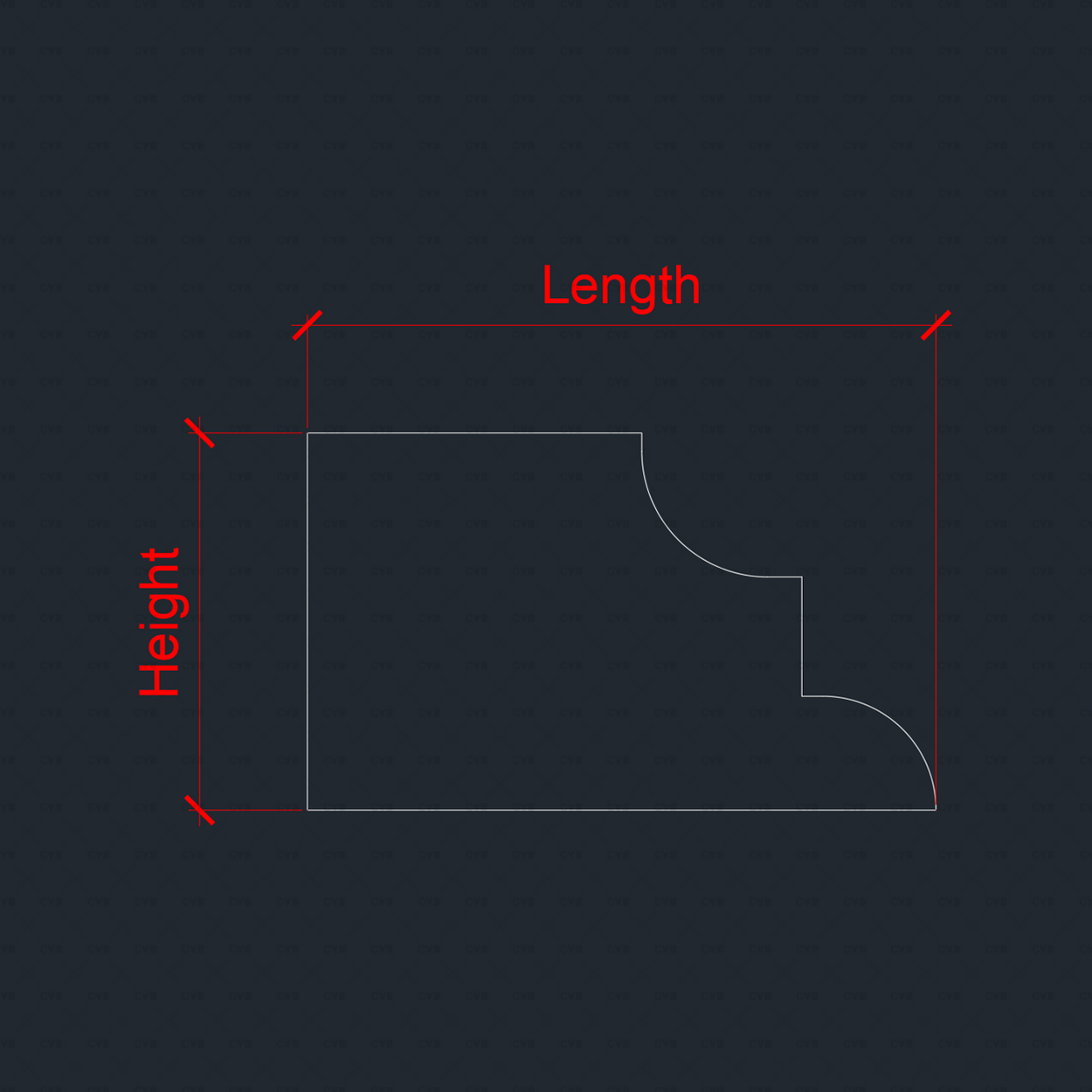 Download CAD Dynamic Blocks and Vector Countertop Edge Profiles ...