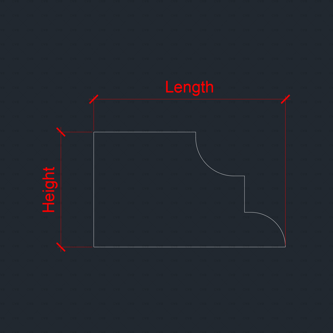 Download CAD Dynamic Blocks and Vector Countertop Edge Profiles ...