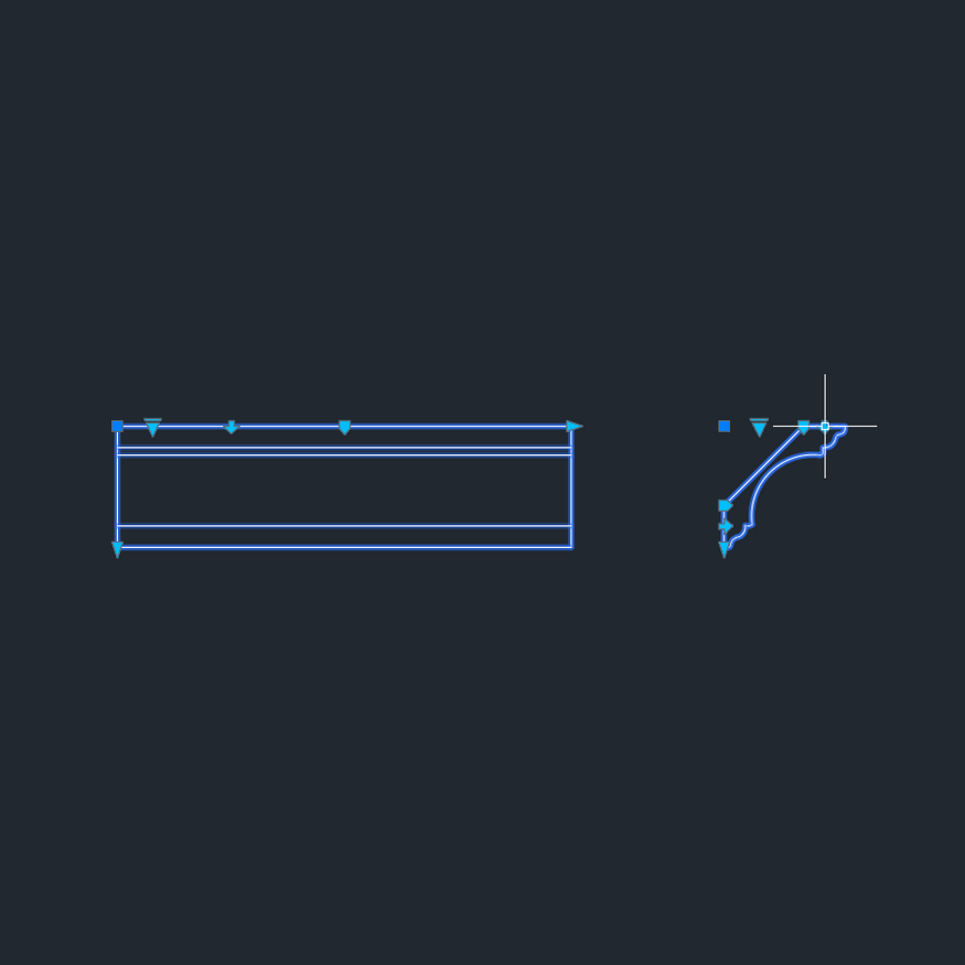 Download CAD Dynamic Blocks and Vector Crown Moldings | CADasBuilt ...