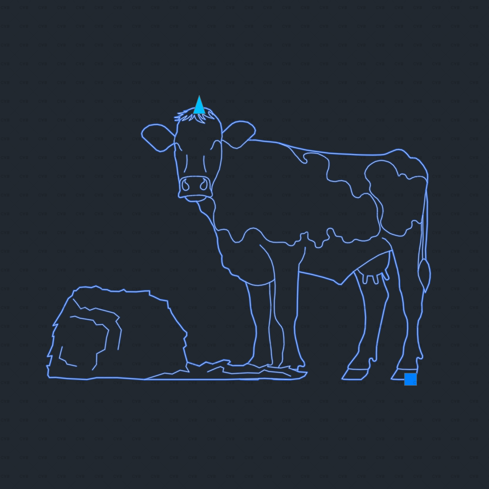 Download 12 Farm Animals | DYNAMIC CAD BLOCKS | CADasBuilt – cadasbuilt