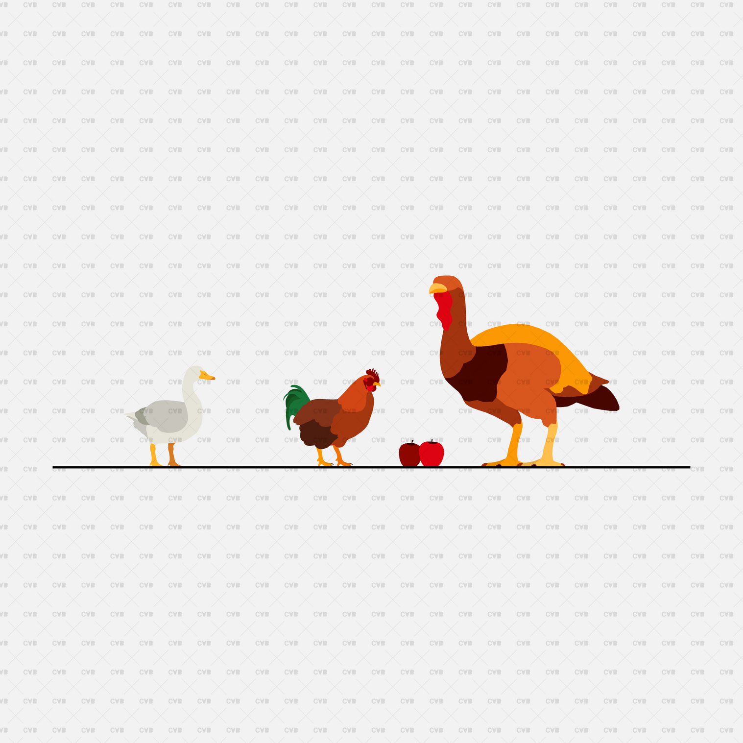 Download 12 Farm Animals | DYNAMIC CAD BLOCKS | CADasBuilt – cadasbuilt