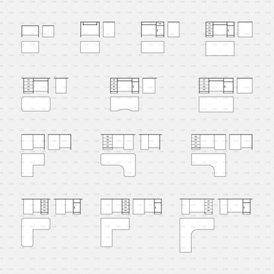 Furniture CAD Blocks – Dynamic Free & Pro DWG – cadasbuilt