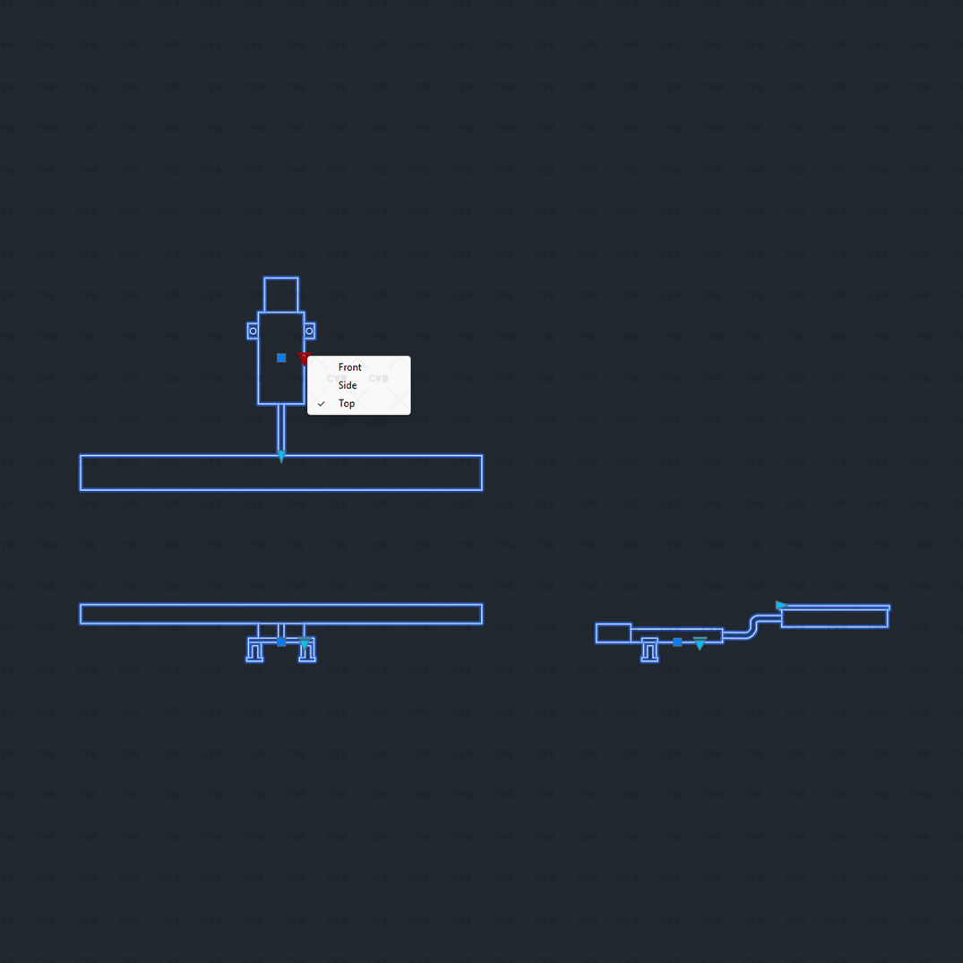 Download 4 Integrated Lighting Fixtures | DYNAMIC CAD BLOCKS ...