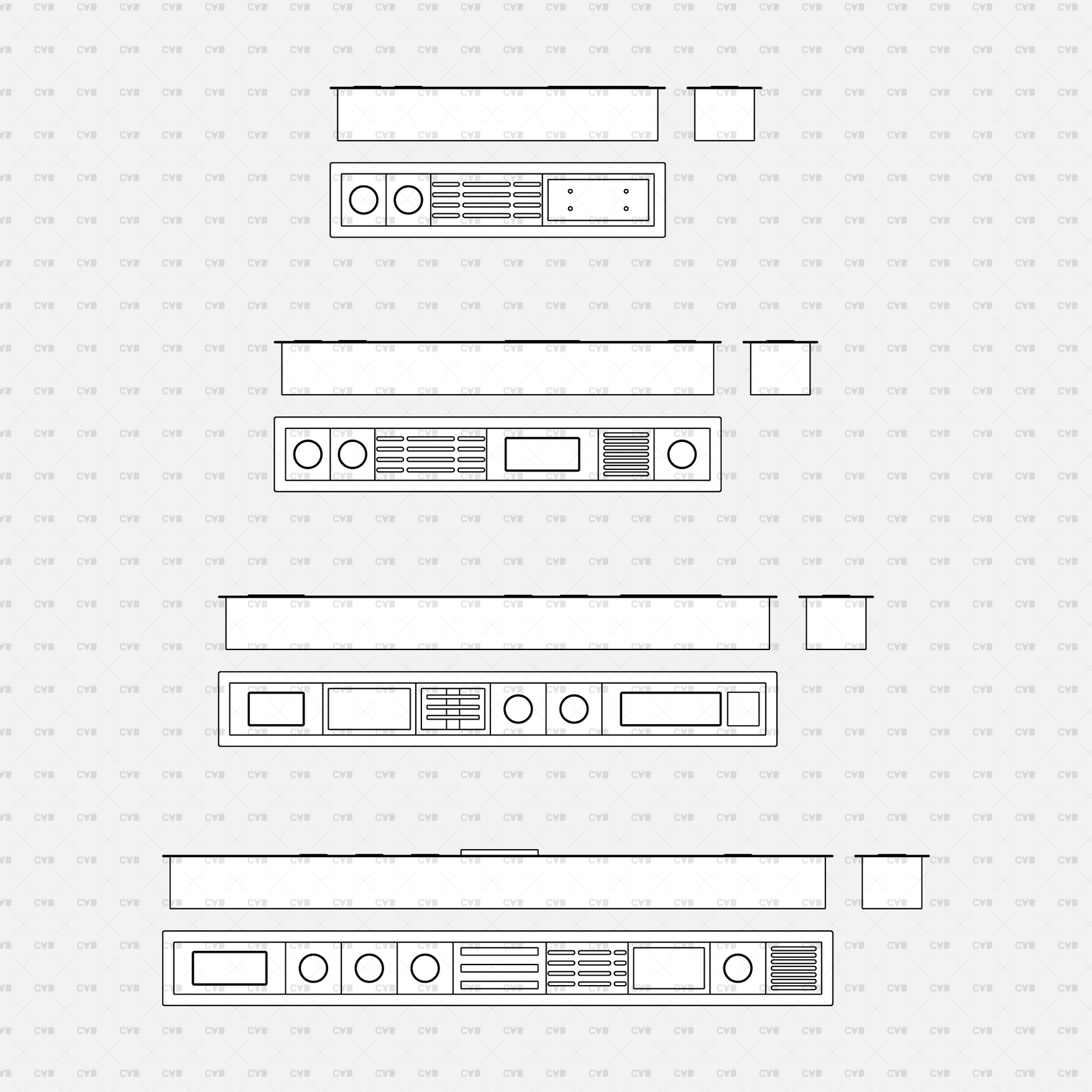 DYNAMIC CAD BLOCKS | Kitchen Appliances | CADasBuilt – cadasbuilt