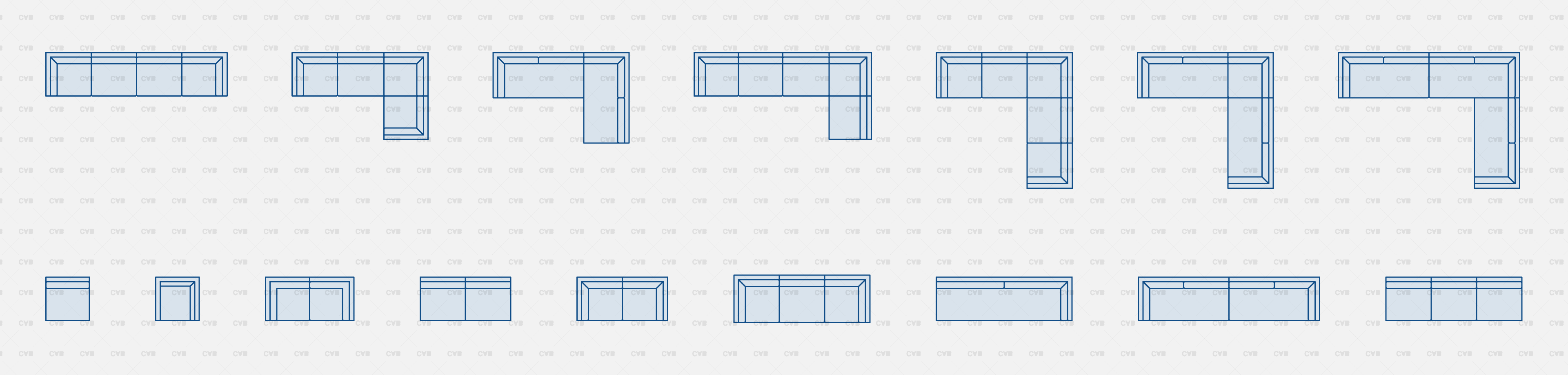 Download CAD Dynamic Blocks and Vector Modular Sofa | CADasBuilt ...