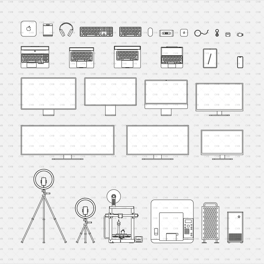Dynamic CAD Blocks Library – Free & Premium DWG – cadasbuilt