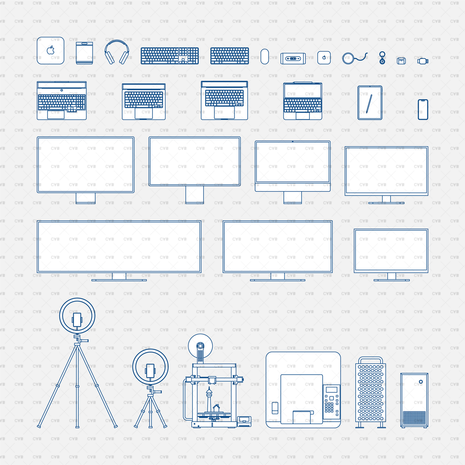Dynamic CAD Blocks Library – Free & Premium DWG – cadasbuilt