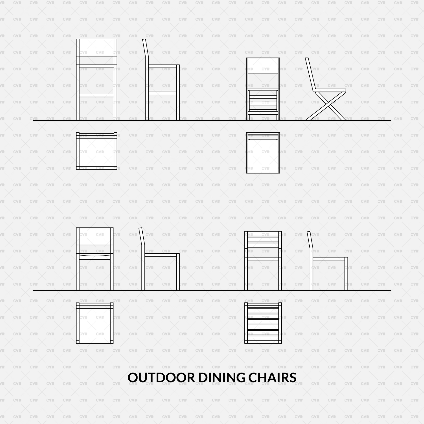 Download DYNAMIC CAD BLOCKS Outdoor Furniture | CADasBuilt – cadasbuilt