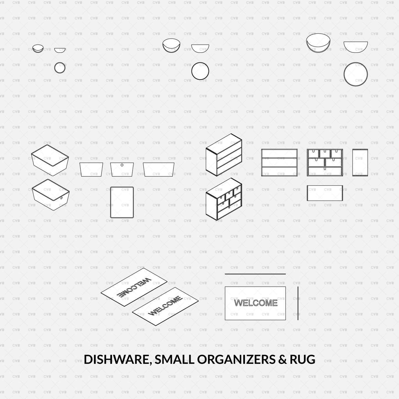 Download CAD Dynamic Blocks and Vector IKEA Best 30 Furniture ...