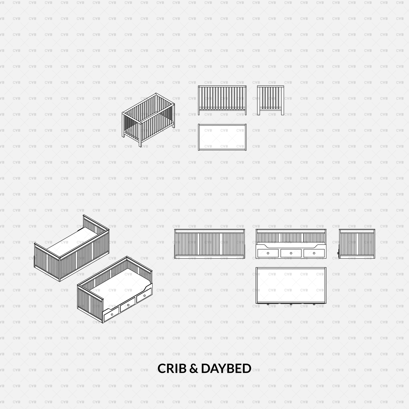 Download CAD Dynamic Blocks and Vector IKEA Best 30 Furniture ...
