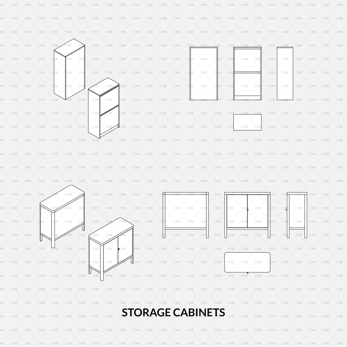 Download CAD Dynamic Blocks and Vector IKEA Best 30 Furniture ...