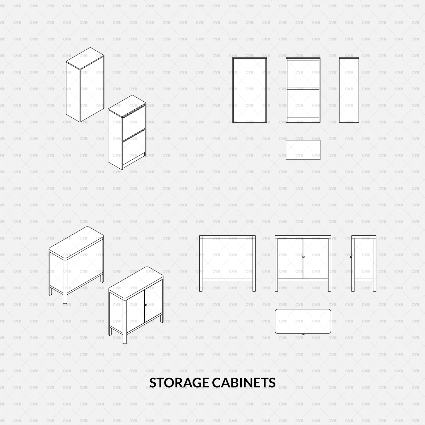 Download CAD Dynamic Blocks and Vector IKEA Best 30 Furniture ...