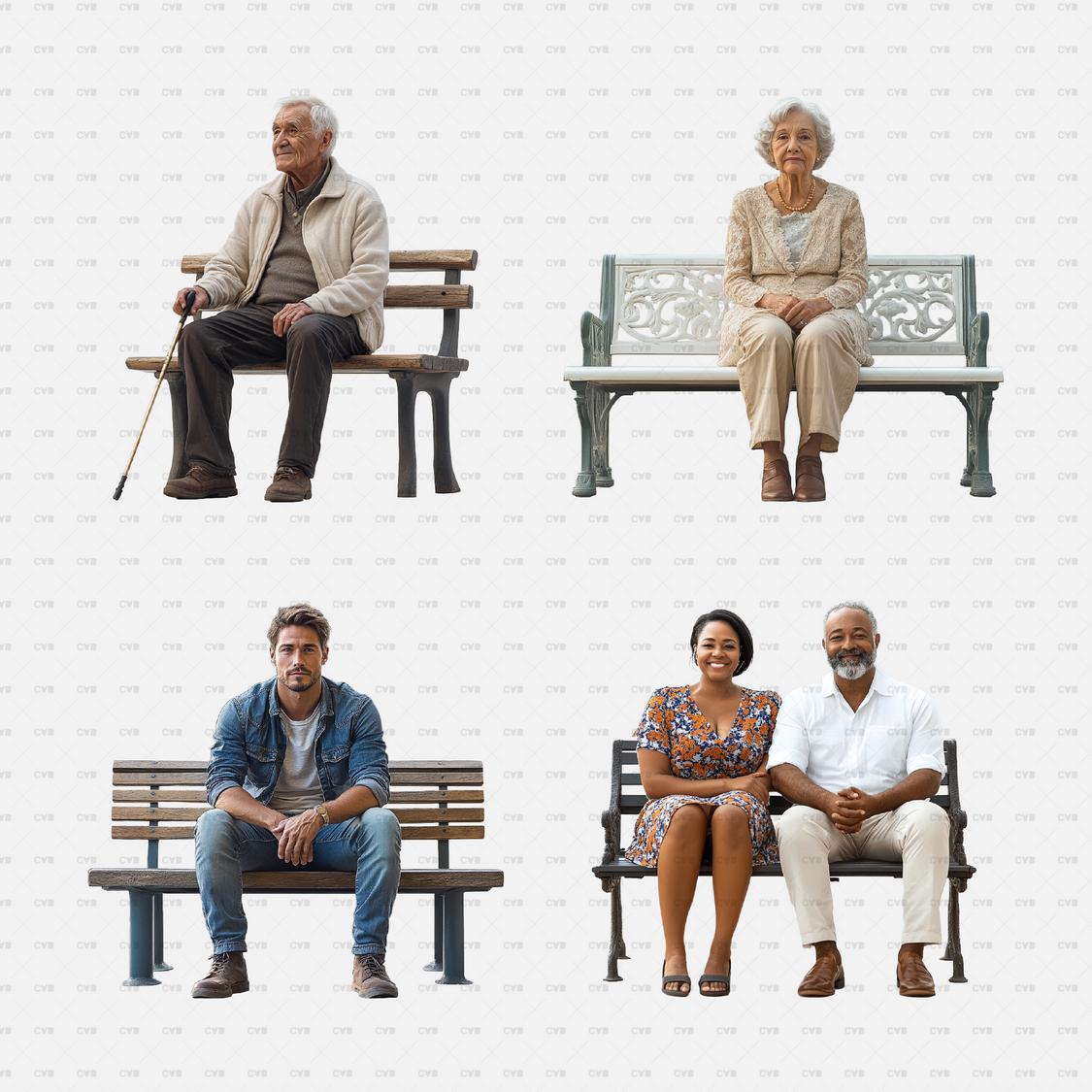 Free PNG Cutouts of People Sitting – Perfect for Architecture – cadasbuilt