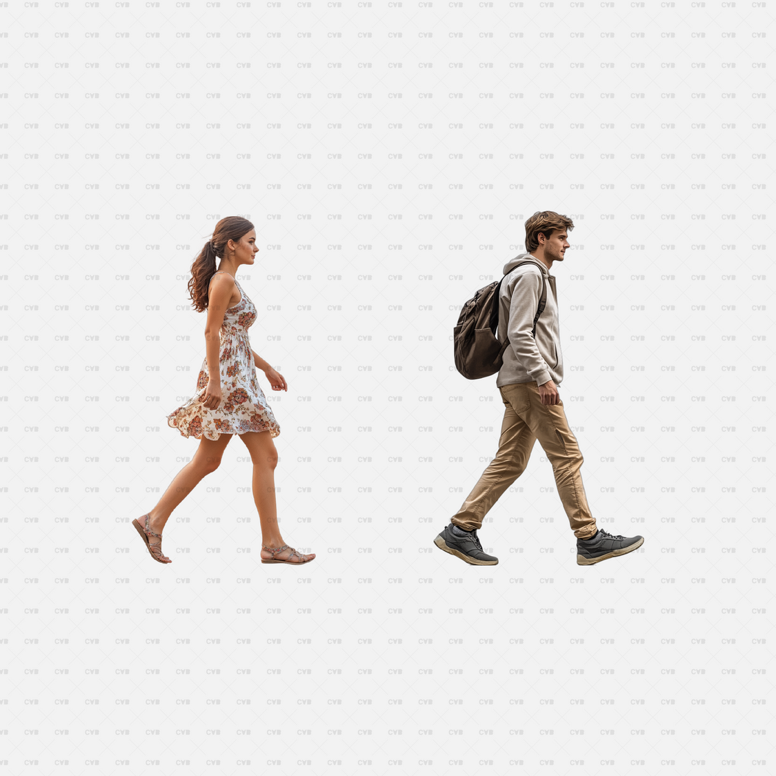 People Walking PNG Cut-outs – Free Sample Pack – cadasbuilt