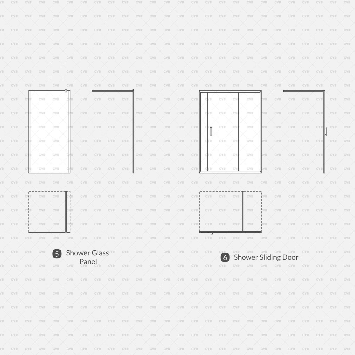 Download Dynamic CAD Shower Enclosures | CADasBuilt – cadasbuilt