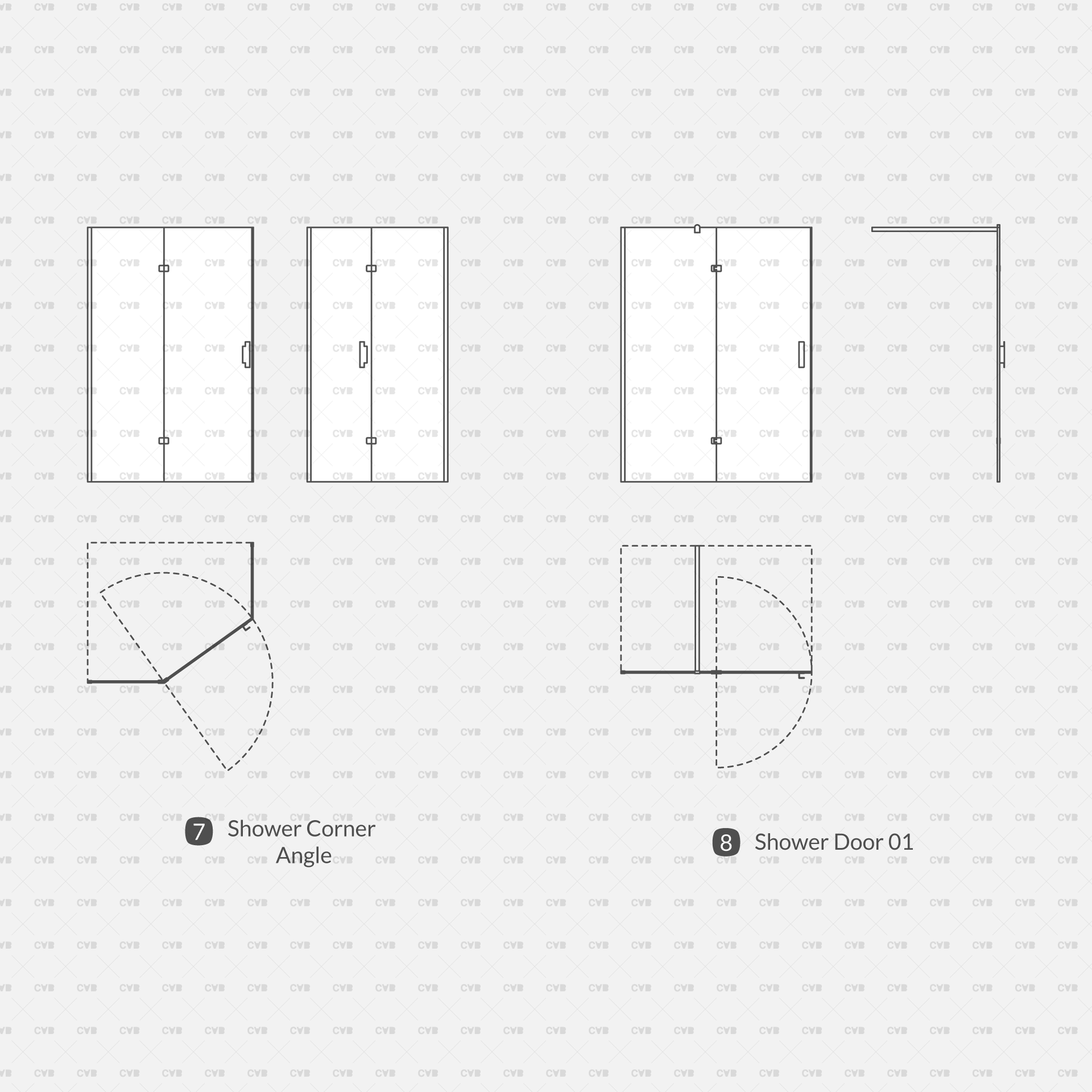 Download Dynamic CAD Shower Enclosures | CADasBuilt – cadasbuilt
