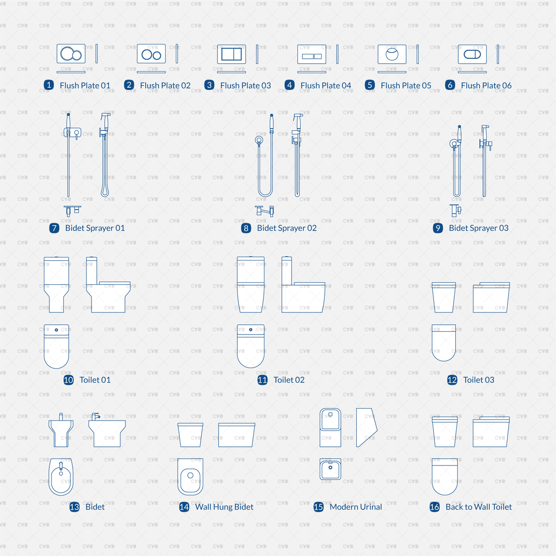Download Bathroom and Toilet CAD Blocks - CADasBuilt – cadasbuilt