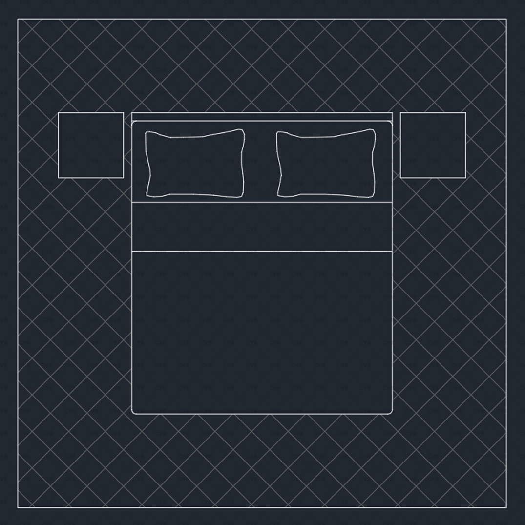 Download DYNAMIC CAD BLOCKS Single and Double Beds | CADasBuilt ...