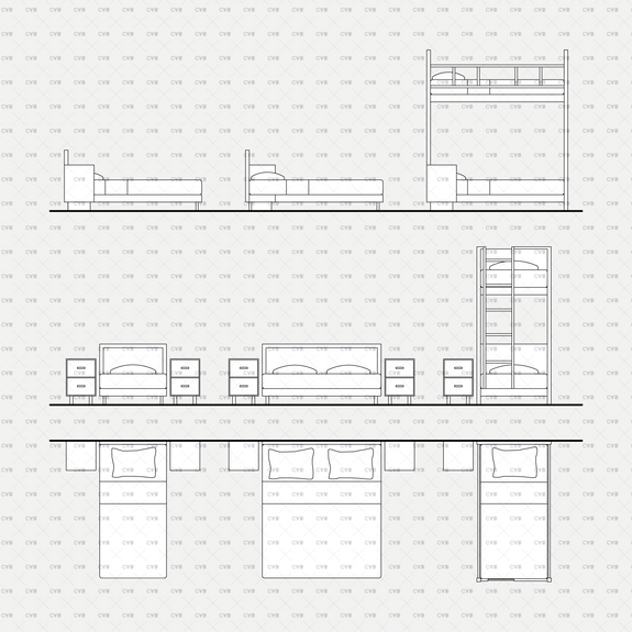 Furniture CAD Blocks – Dynamic Free & Pro DWG – cadasbuilt