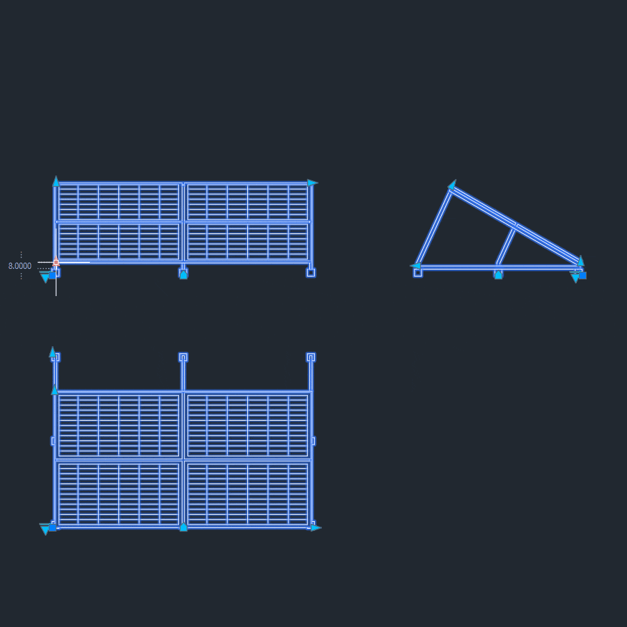 Download CAD Dynamic Blocks Solar Panel and Water Heaters | CADasBuilt ...