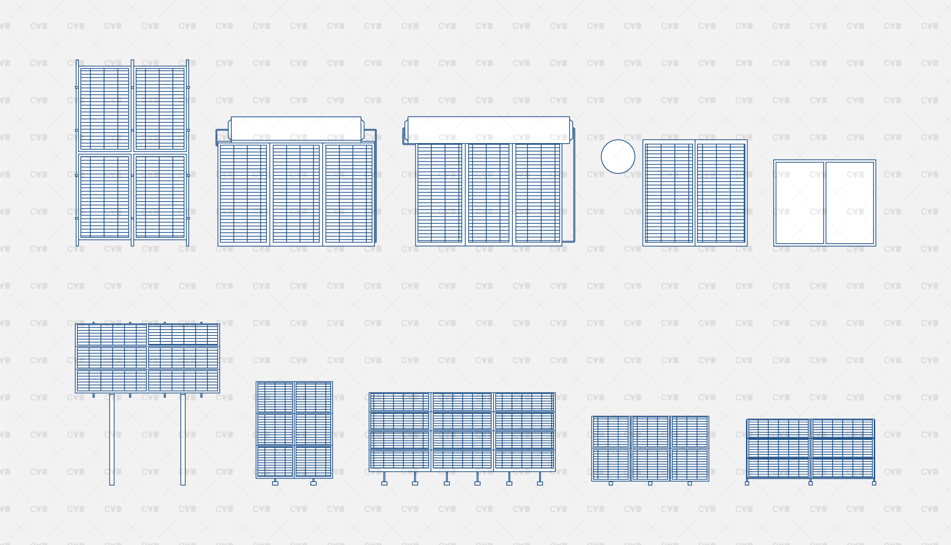 Download CAD Dynamic Blocks Solar Panel and Water Heaters | CADasBuilt ...