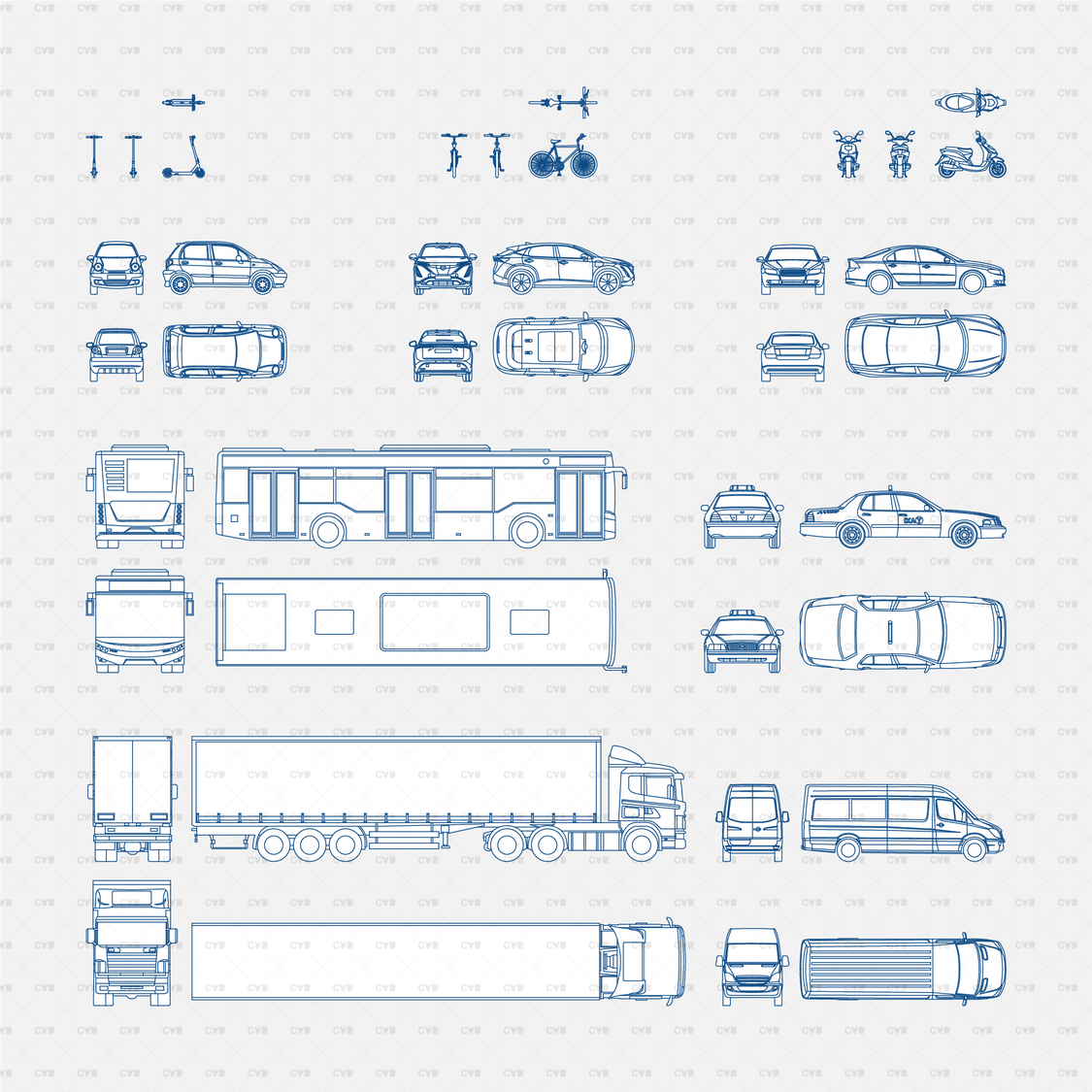 Free Download DYNAMIC CAD BLOCKS Car | CADasBuilt – cadasbuilt