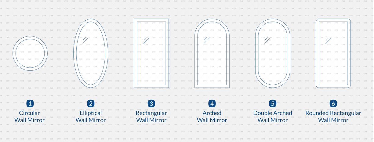 Download Wall Mirrors | DYNAMIC CAD BLOCKS | CADasBuilt – cadasbuilt
