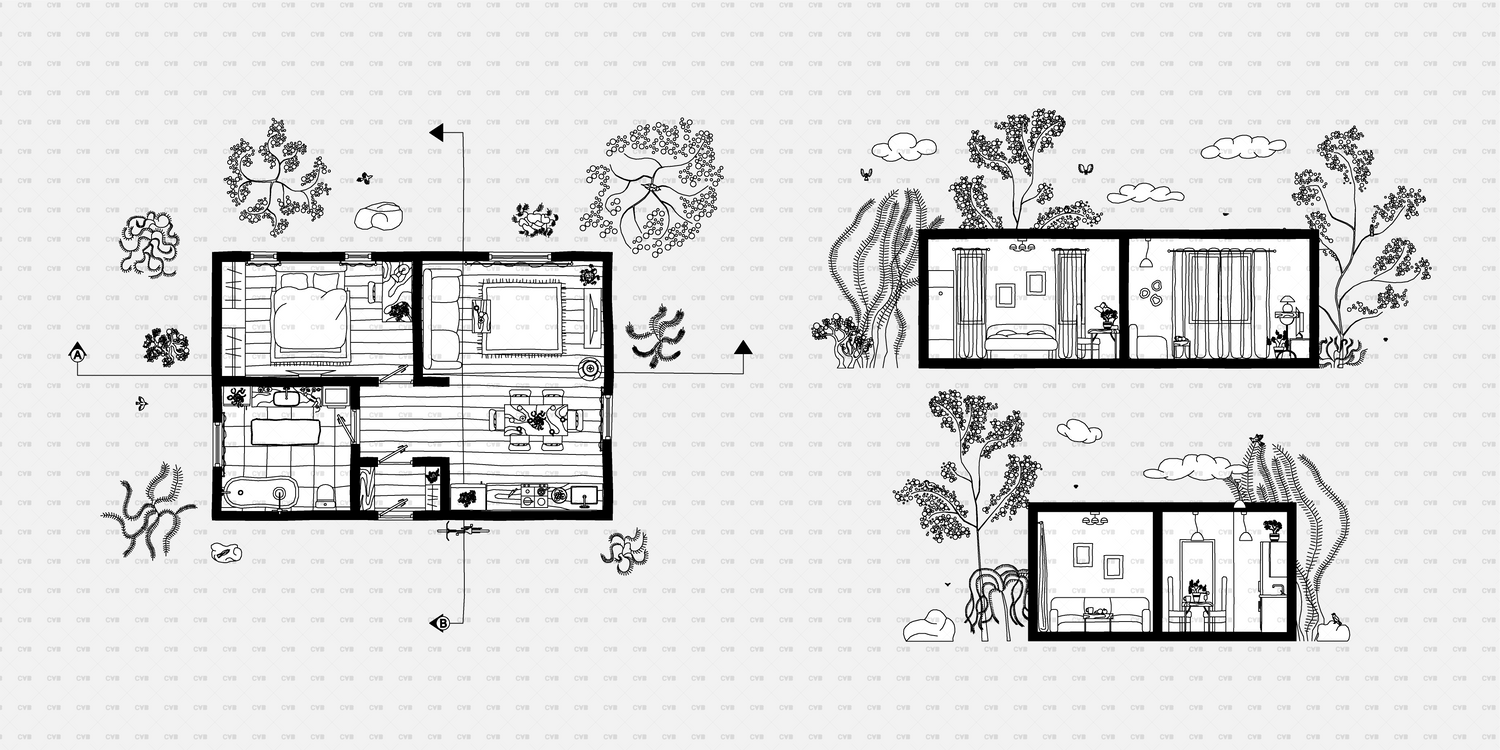 CAD and Vector Junya Ishigami Drawings Template (250 Blocks) – cadasbuilt