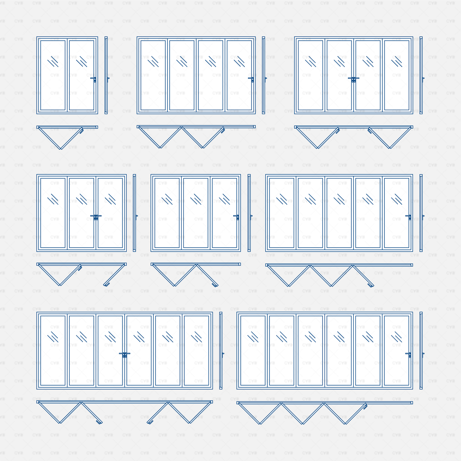 Door & Window CAD Blocks DWG for AutoCAD | CADasBuilt – cadasbuilt