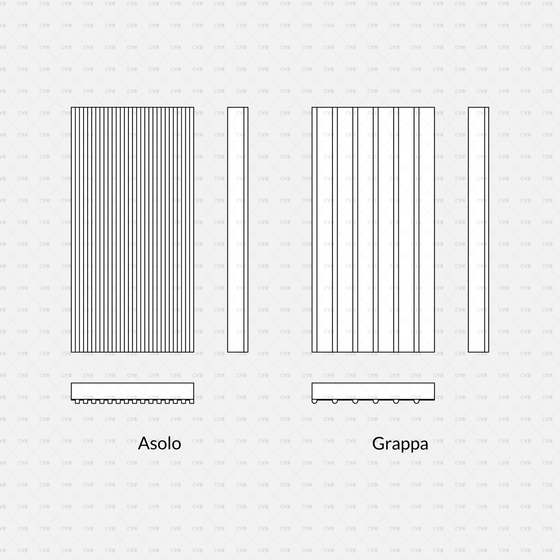 Download CAD Dynamic Blocks and Vector Wood Panels | CADasBuilt ...