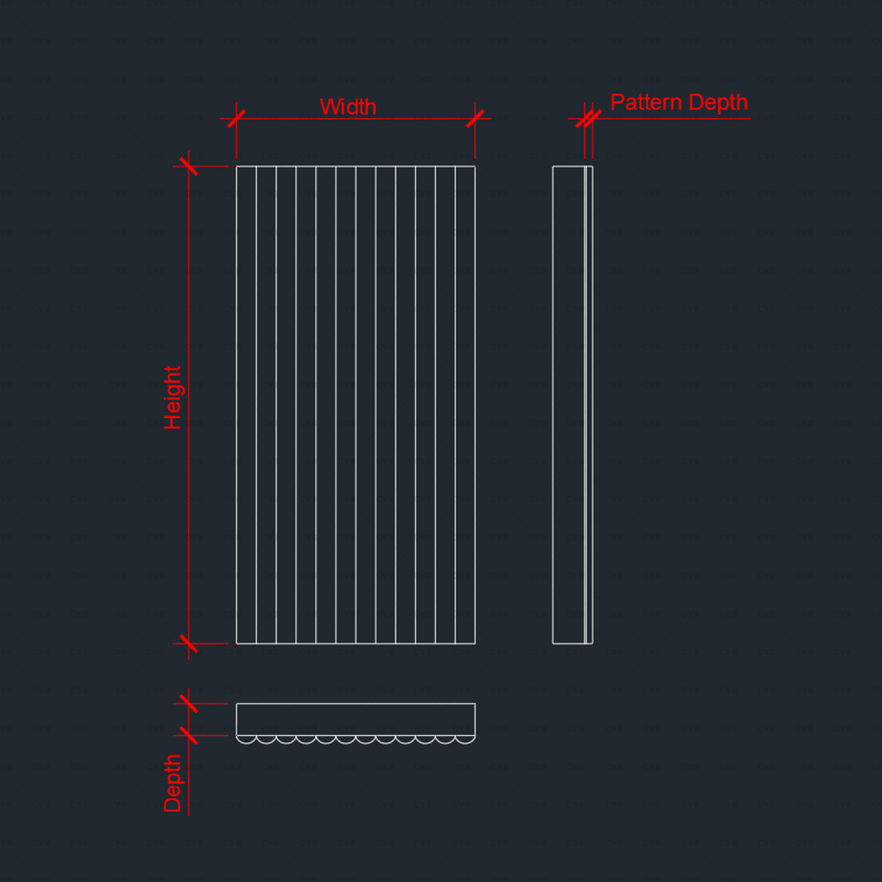 Download CAD Dynamic Blocks and Vector Wood Panels | CADasBuilt ...