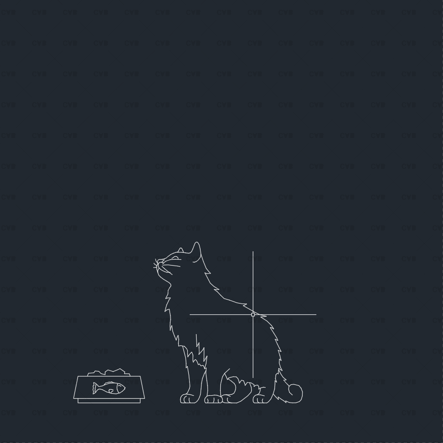 Download 12 Household Pets | DYNAMIC CAD BLOCKS | CADasBuilt – cadasbuilt