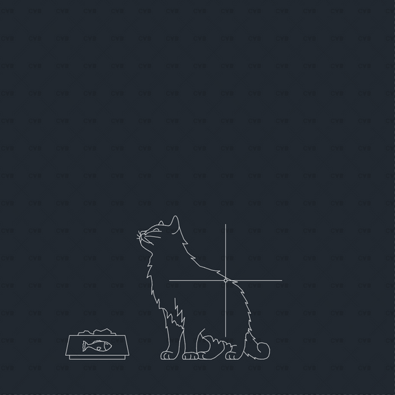Download 12 Household Pets | DYNAMIC CAD BLOCKS | CADasBuilt – cadasbuilt