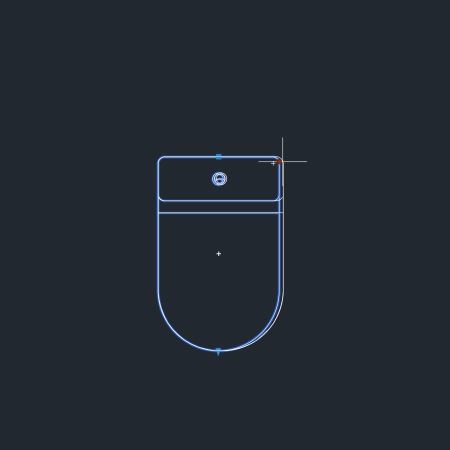Bidet & Toilet CAD Blocks - Dynamic DWG + SVG – cadasbuilt