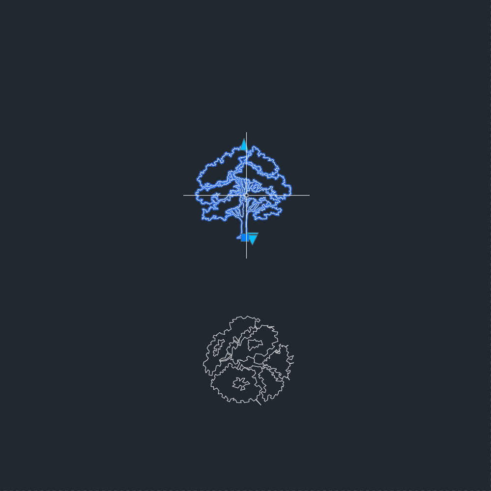 Download DYNAMIC CAD Trees BLOCKS | CADasBuilt – cadasbuilt